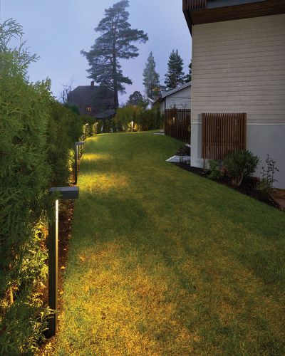 Norlys Asker Mini LED Pullert, 55cm - Grafit - Bestil her
