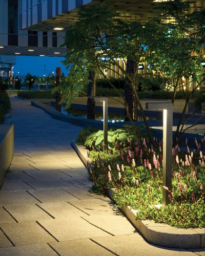 Norlys Asker LED Pullert, 85cm - Aluminium